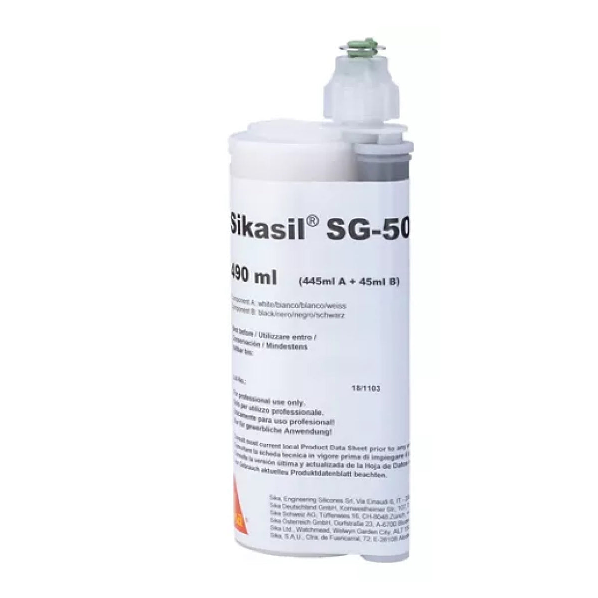 Sikasil SG-500 Structural Glazing Black Adhesive 10:1 490ml– Multibond Solutions Ltd