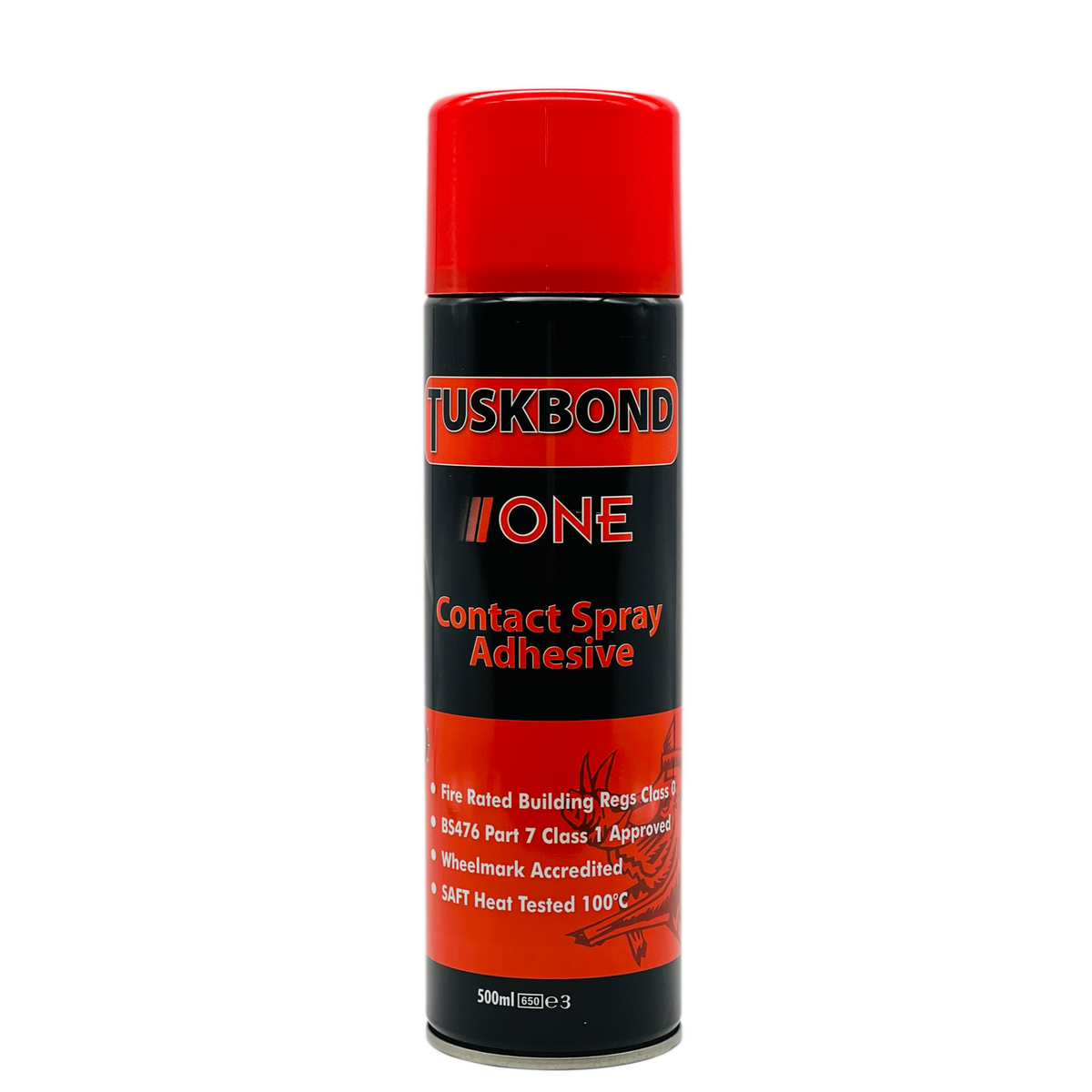 Tuskbond One Spray Contact Adhesive Can 500ml– Multibond Solutions Ltd
