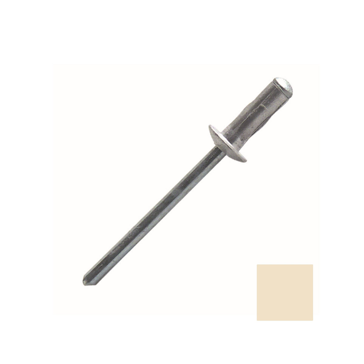 4.8 x 15 Multigrip Aluminium/Steel Dome Head Rivets BS10C31 (Box Of 10 ...