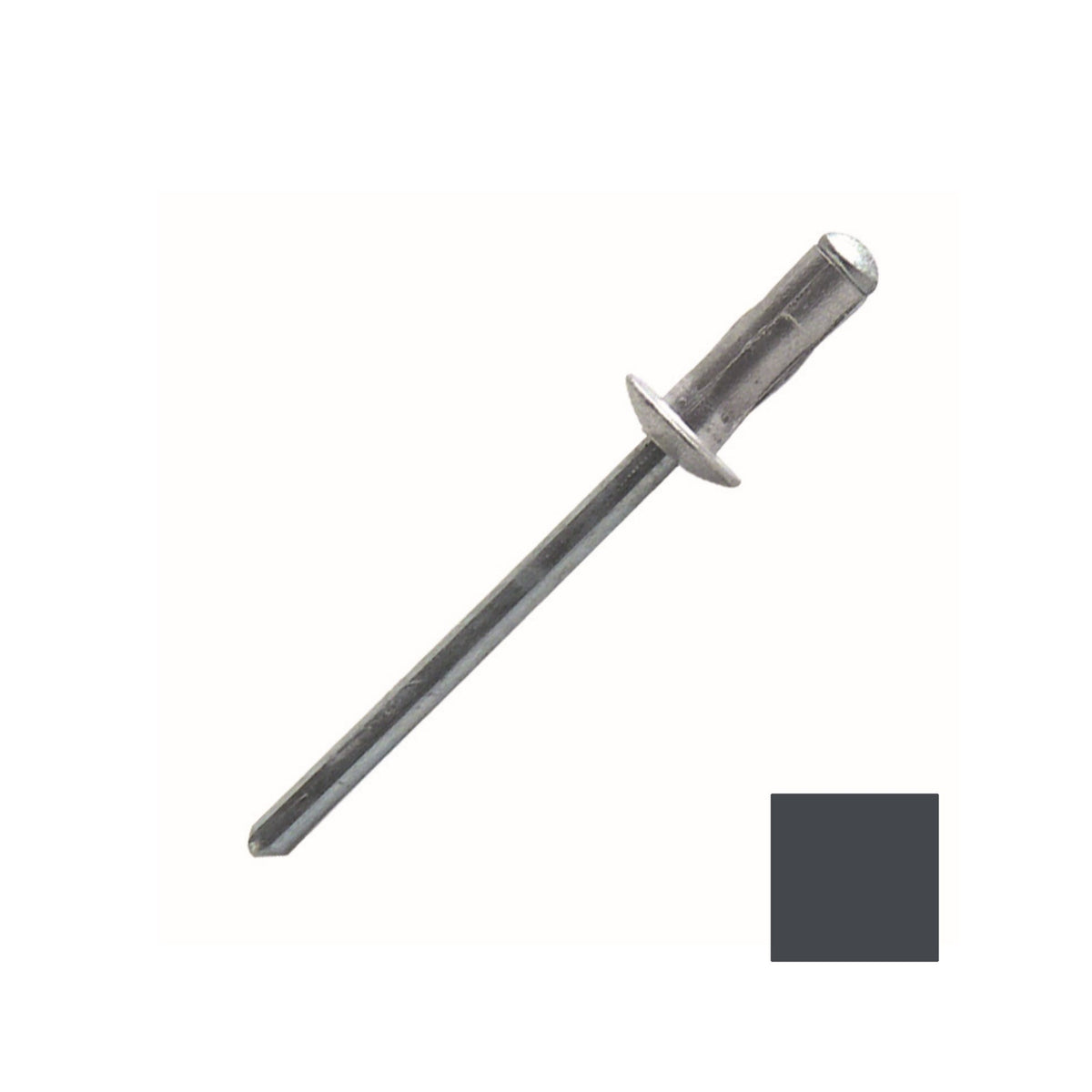 4.8 x 15 Multigrip Aluminium/Steel Dome Head Rivets BS18B29 (Box Of 10 ...