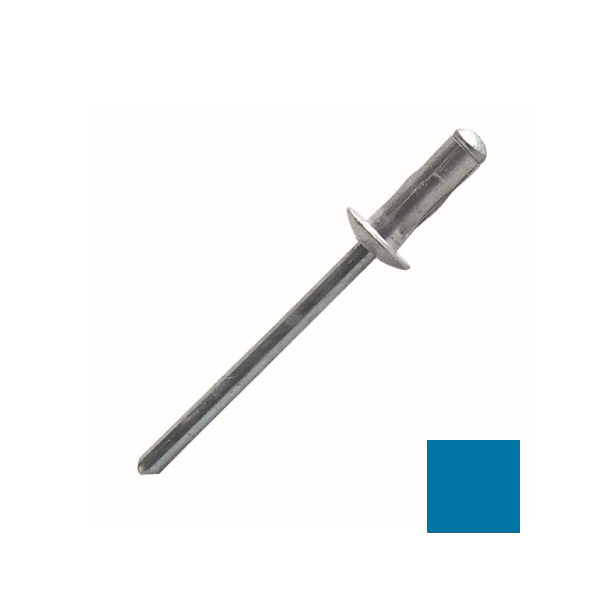 4.8 x 15 Multigrip Aluminium/Steel Dome Head Rivets BS18E53 (Box Of 10 ...