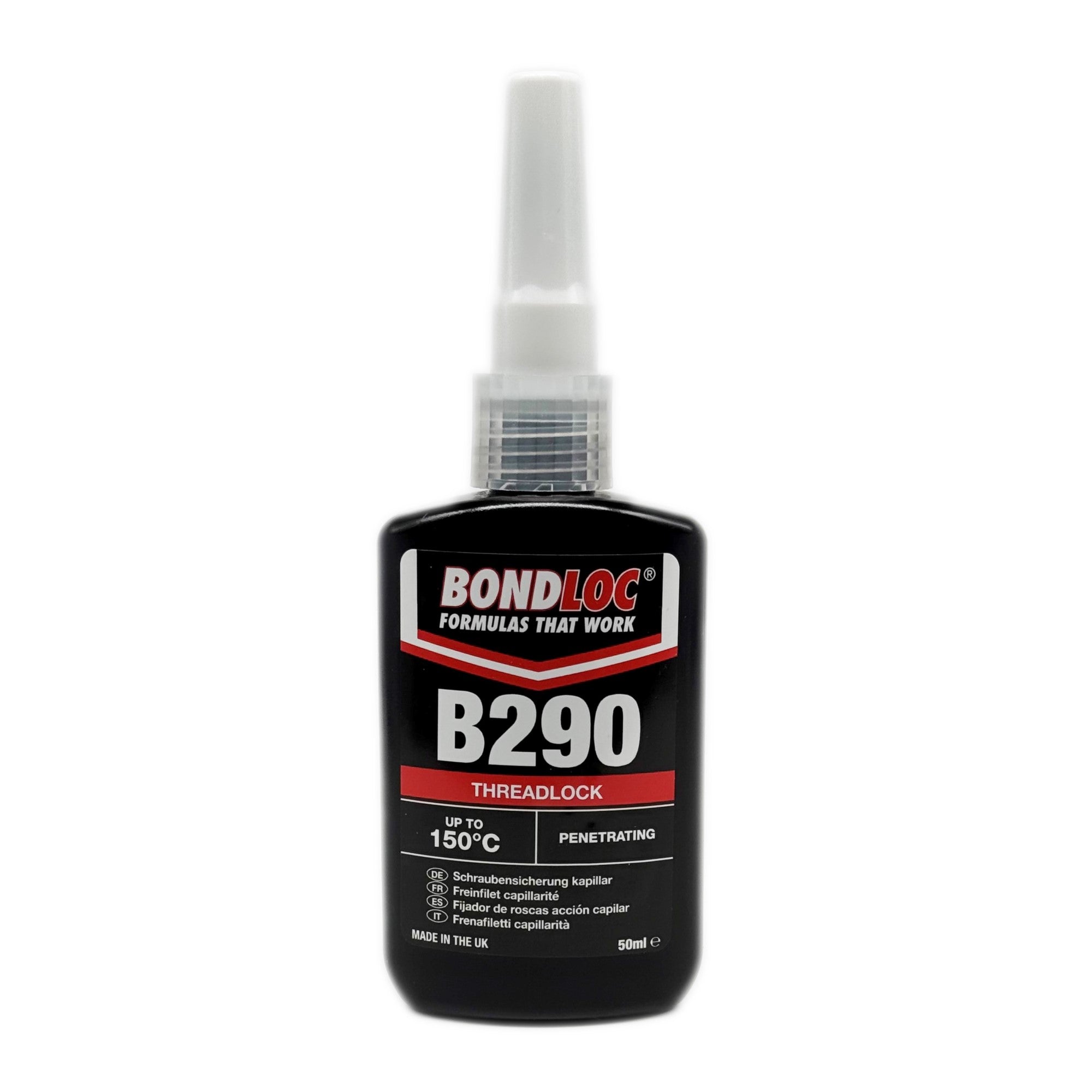 Bondloc B290 Penetrating Threadlocker 50ml– Multibond Solutions Ltd