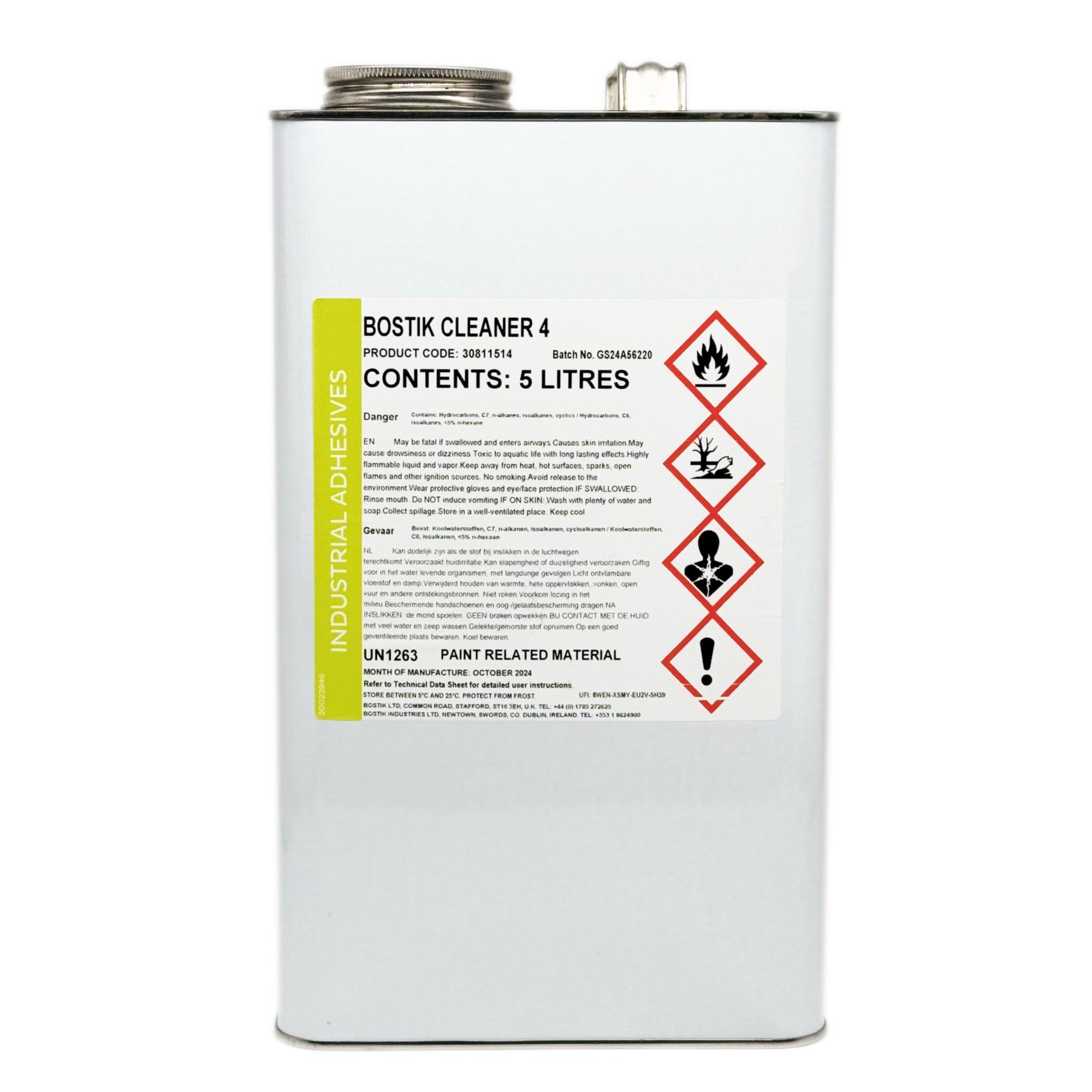 Bostik EVO-STIK Cleaner 4 5L– Multibond Solutions Ltd