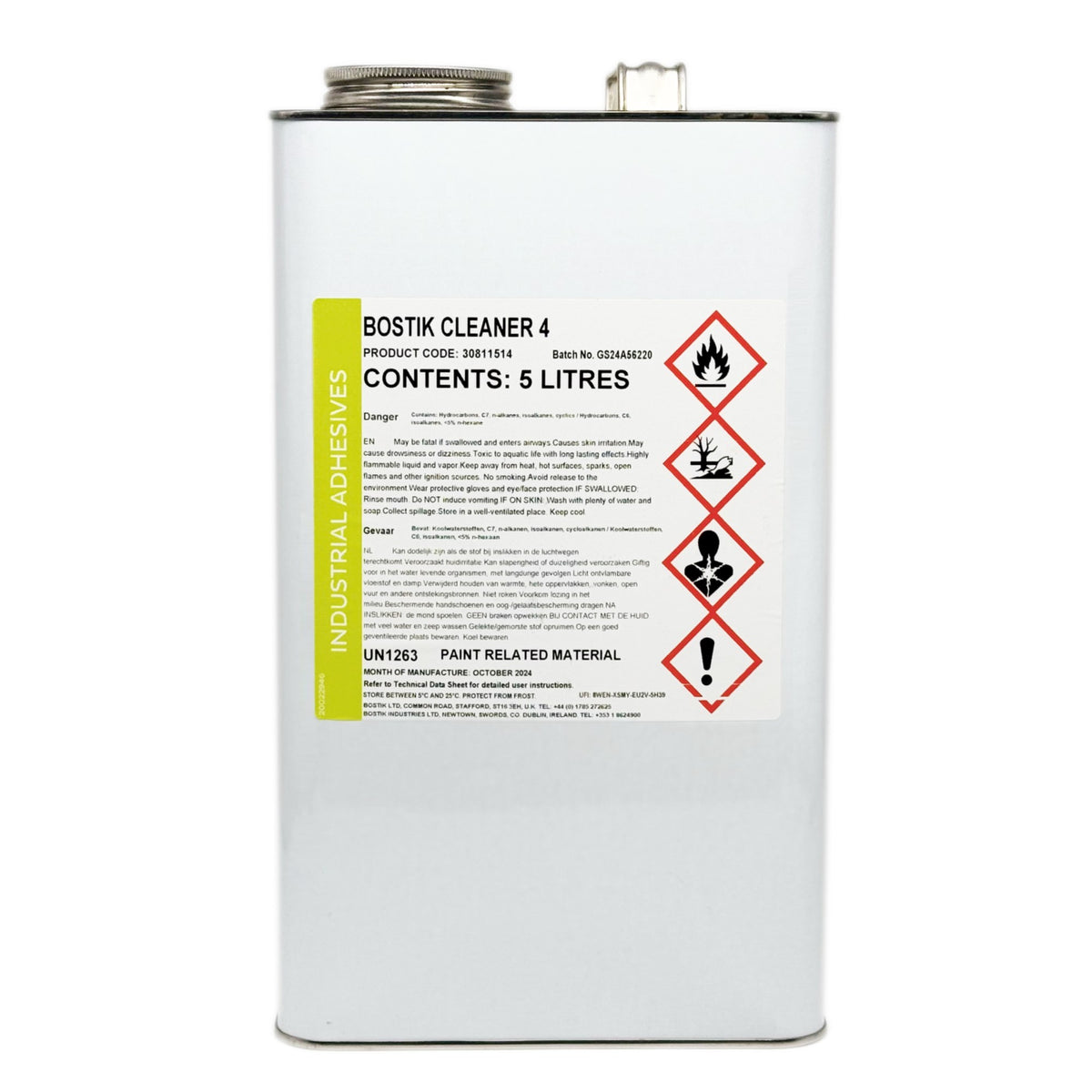 Bostik EVO-STIK Cleaner 4 5L– Multibond Solutions Ltd