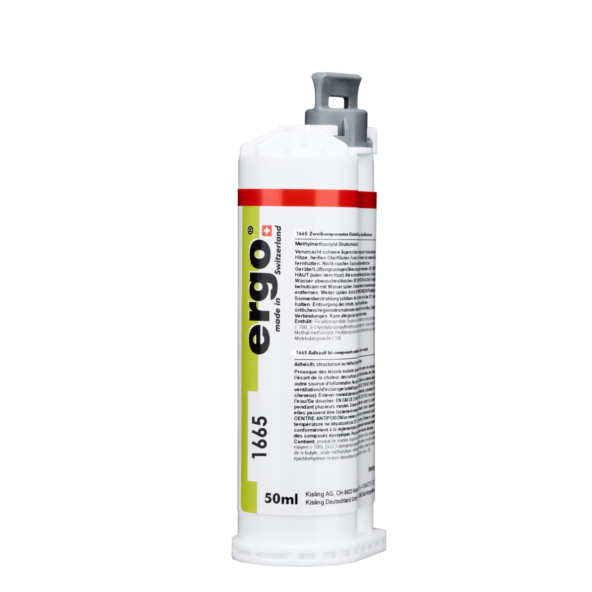 Kisling Ergo 1665 Methacrylate Adhesive 10:1 50ml– Multibond Solutions Ltd