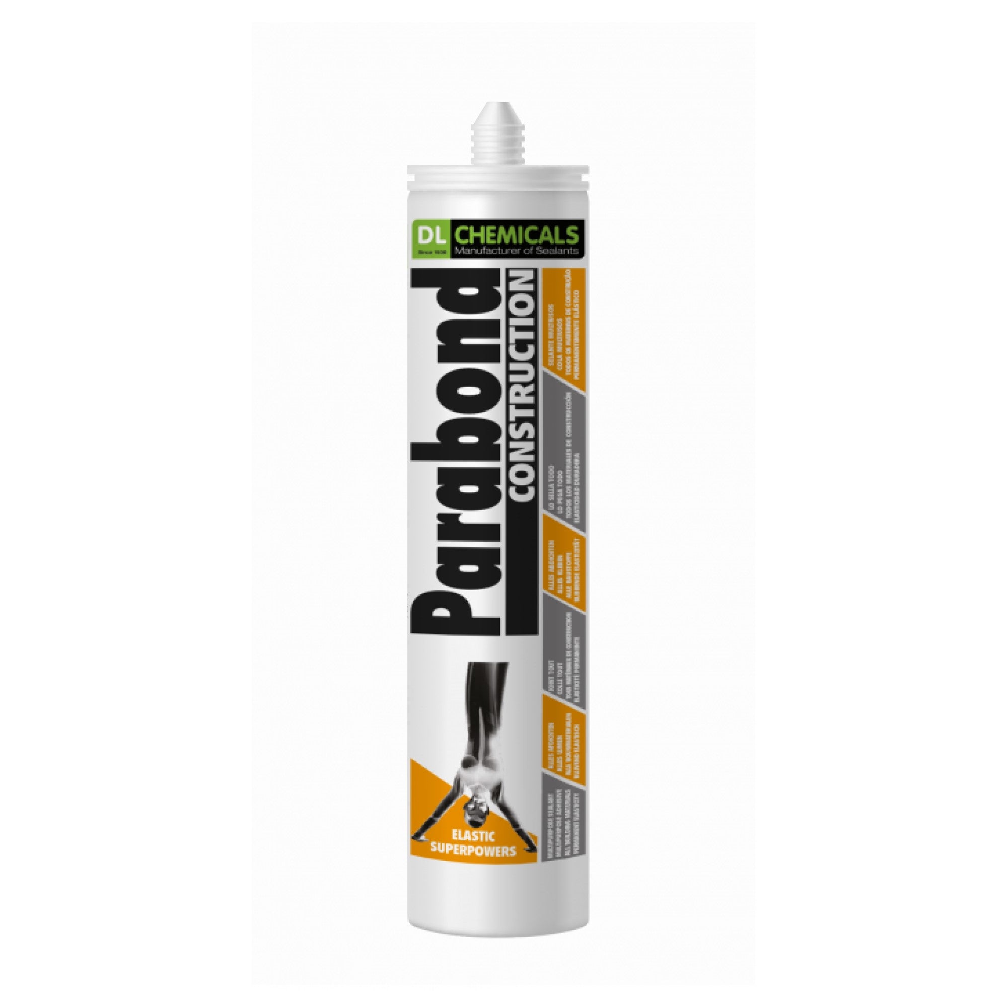 Parabond Construction RAL 7023 Concrete Grey MS Polymer 290ml (Box of ...