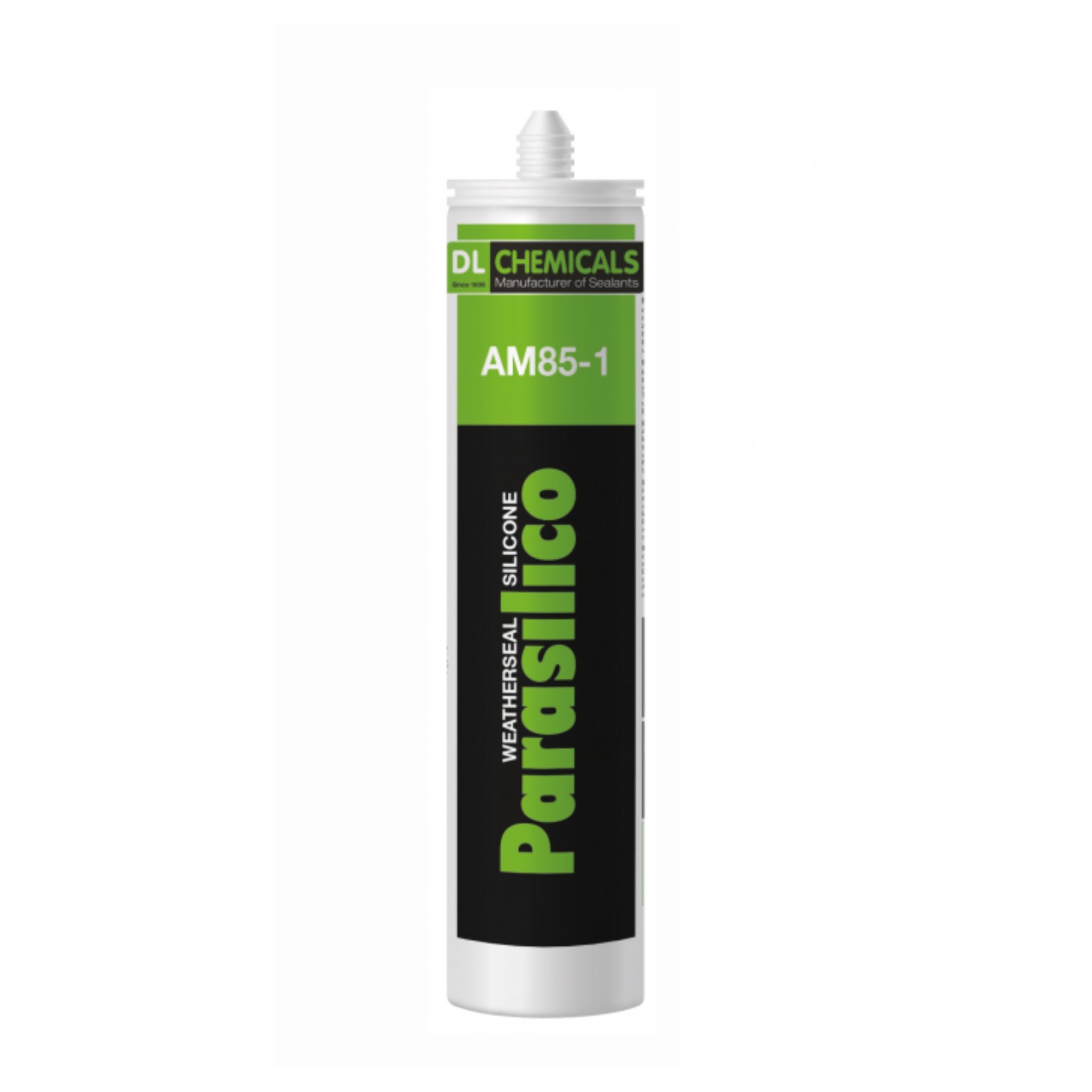 Parasilico AM85-1 RAL 9011 Graphite Black Neutral Silicone 300ml (Box ...