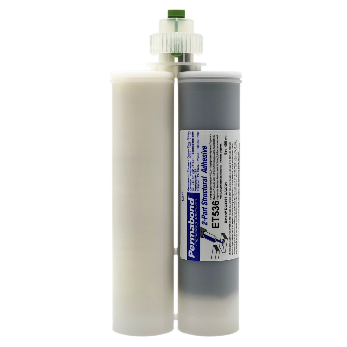 Permabond ET536 Epoxy Adhesive 1:1 400ml– Multibond Solutions Ltd