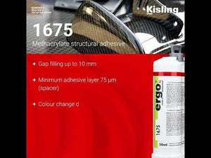 Kisling Ergo 1675-1 Structural Adhesive 10:1 50ml (Box of 12)– Multibond Solutions Ltd
