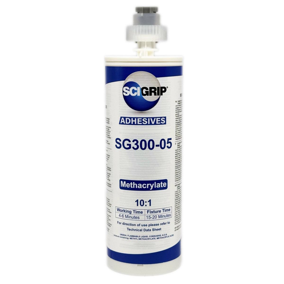 Scigrip SG300-05 Black Structural Adhesive 10:1 490ml– Multibond ...