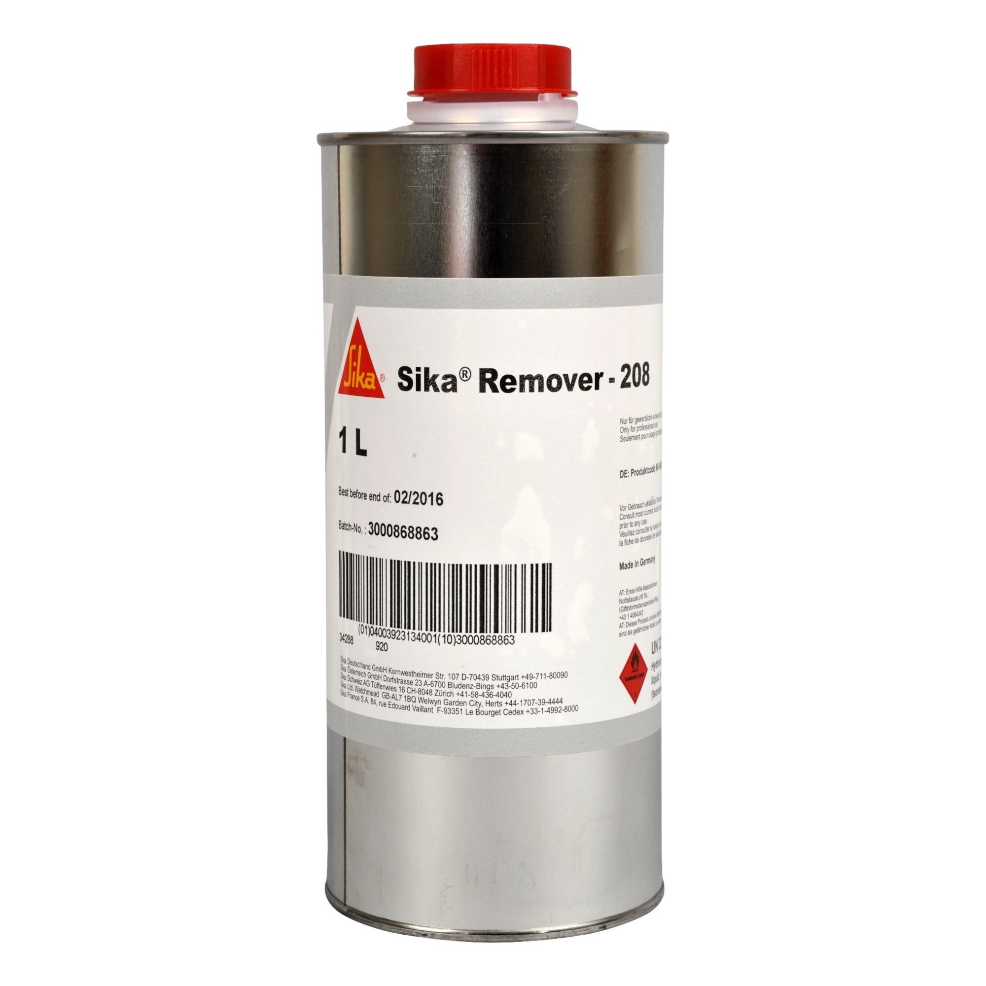 Sika Remover 208 1L (4 Per Box)– Multibond Solutions Ltd