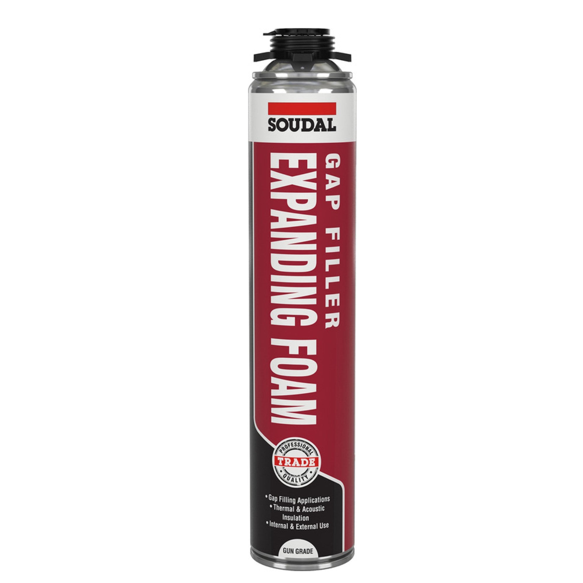 Soudal Trade Expanding Foam B3 Gun Grade Gap Filler 750ml– Multibond ...