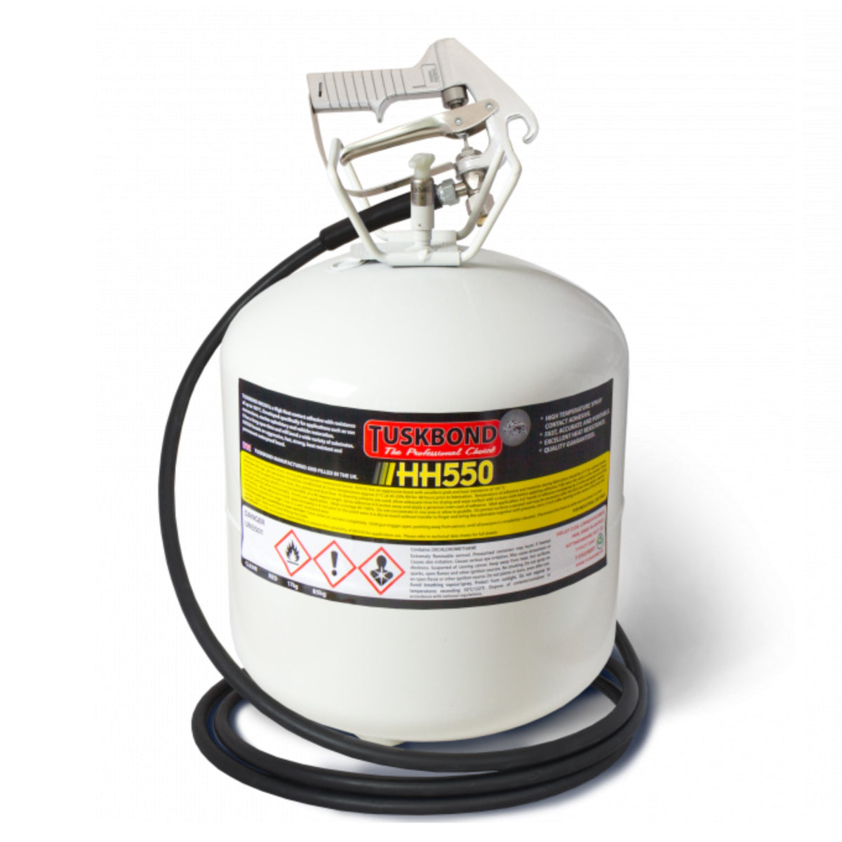 Tuskbond HH550 High Heat Multipurpose Spray Contact Adhesive Canister ...