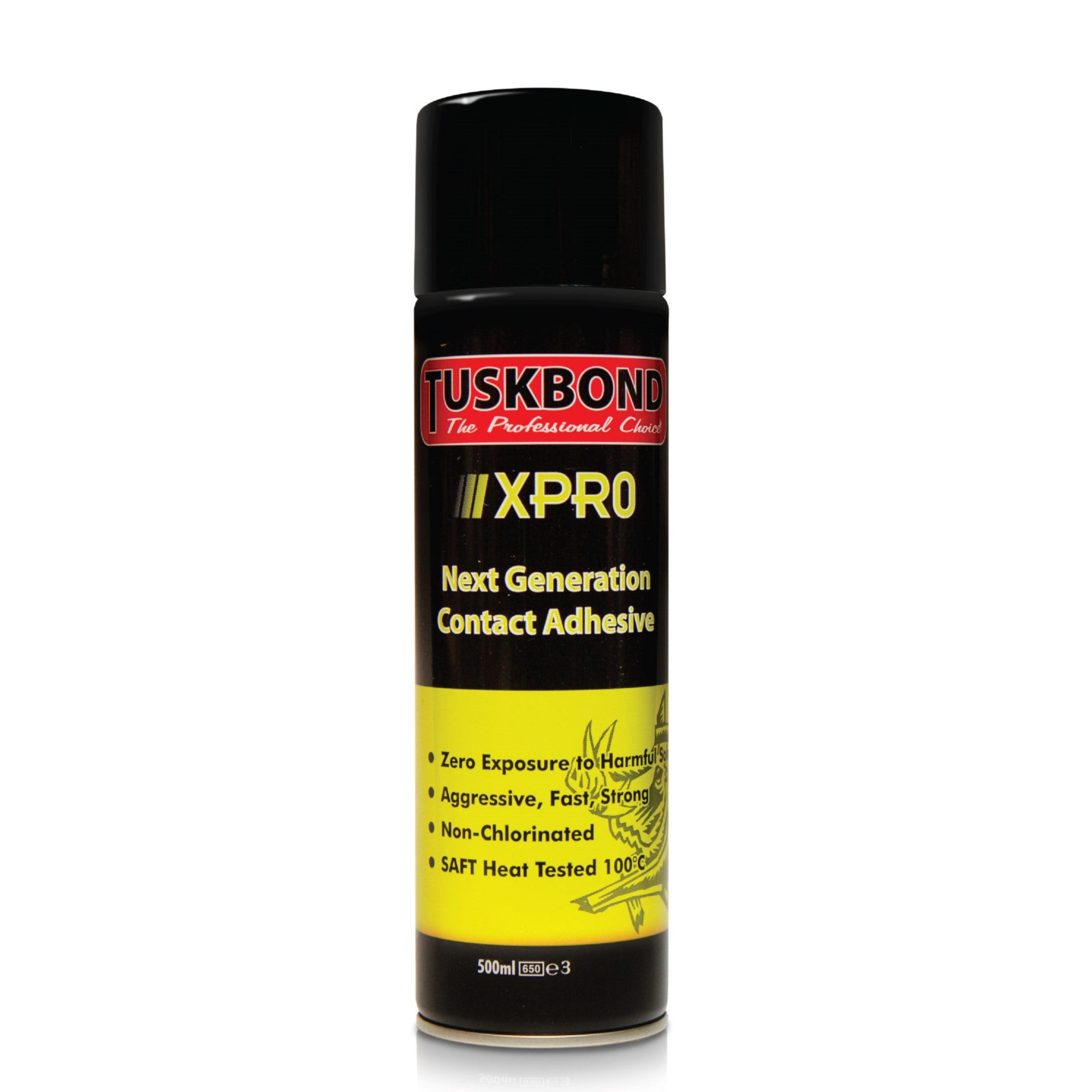 Tuskbond XPRO Spray Contact Adhesive Can 500ml– Multibond Solutions Ltd