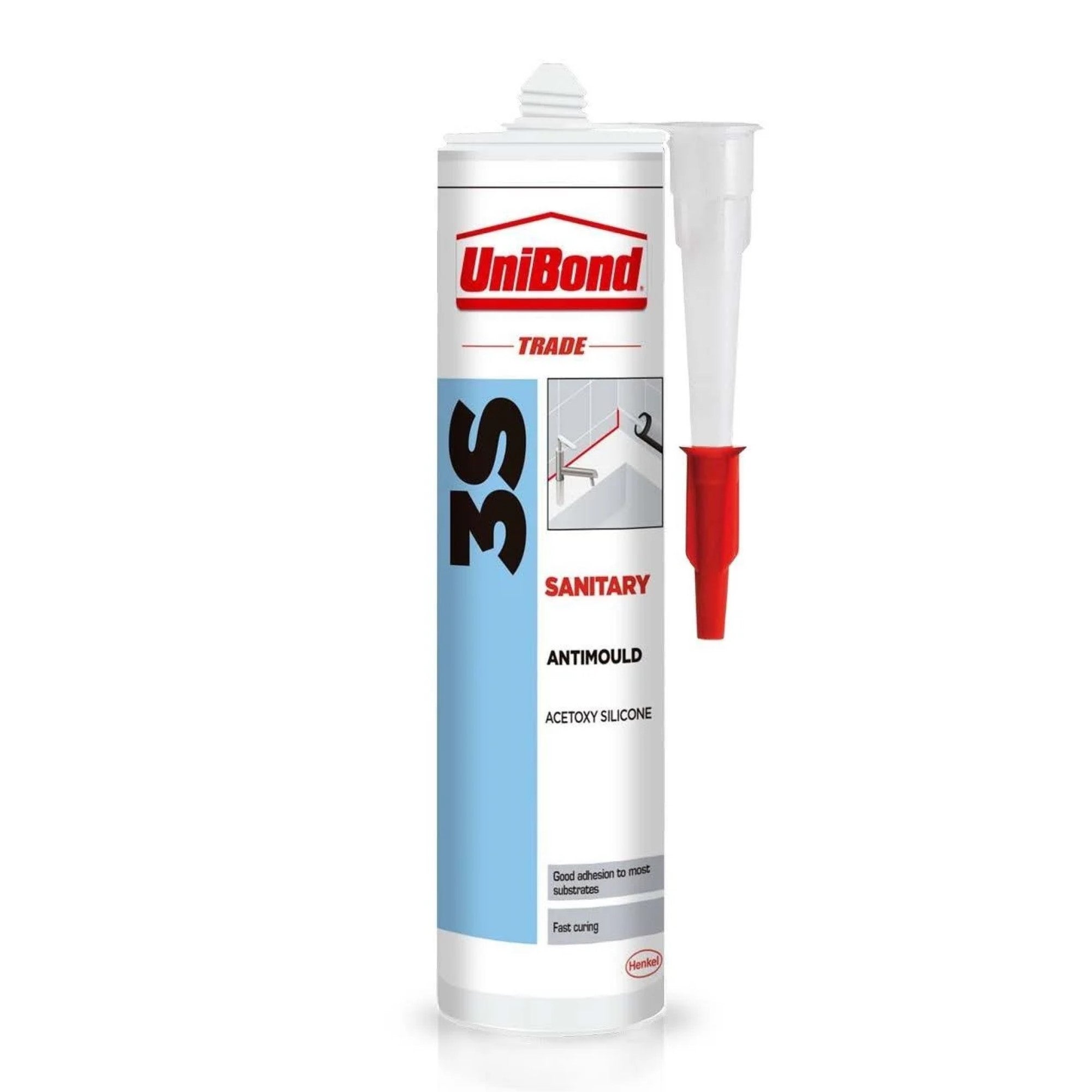 Unibond 3S Clear Low Modulus Acetoxy Silicone 300ml– Multibond ...