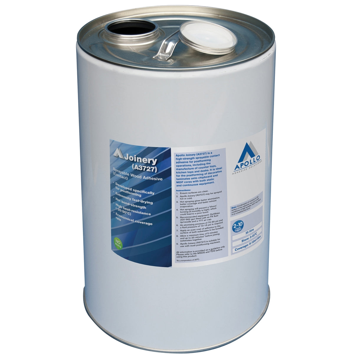 Apollo A3727 Polychloroprene Neutral Adhesive 25L– Multibond Solutions Ltd