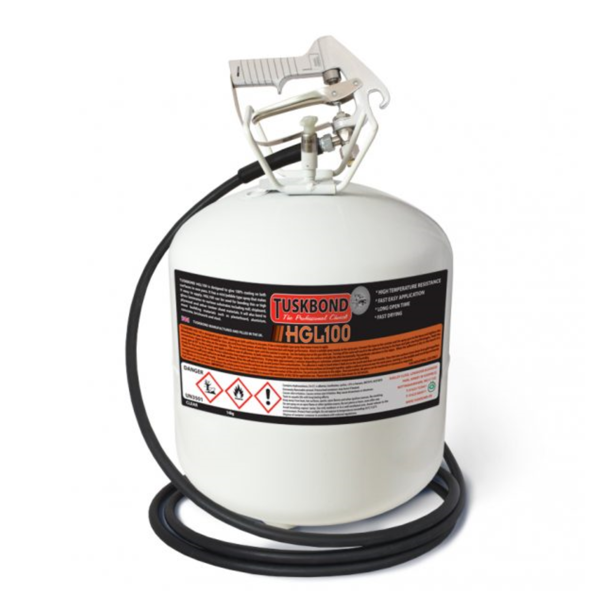 Tuskbond HGL100 Mist Pebble Spray Adhesive Canister 14kg– Multibond ...