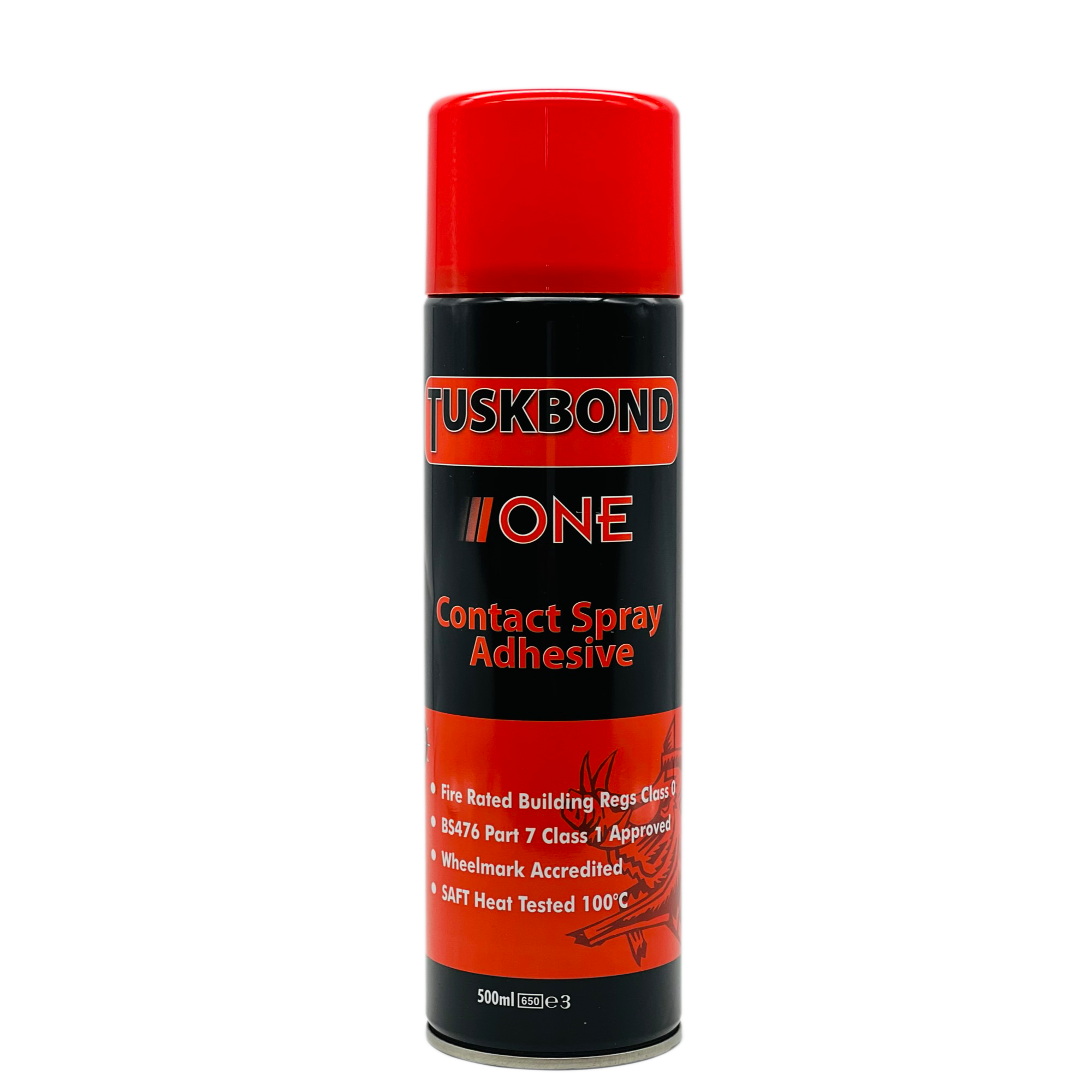 Tuskbond One Spray Contact Adhesive Can 500ml– Multibond Solutions Ltd